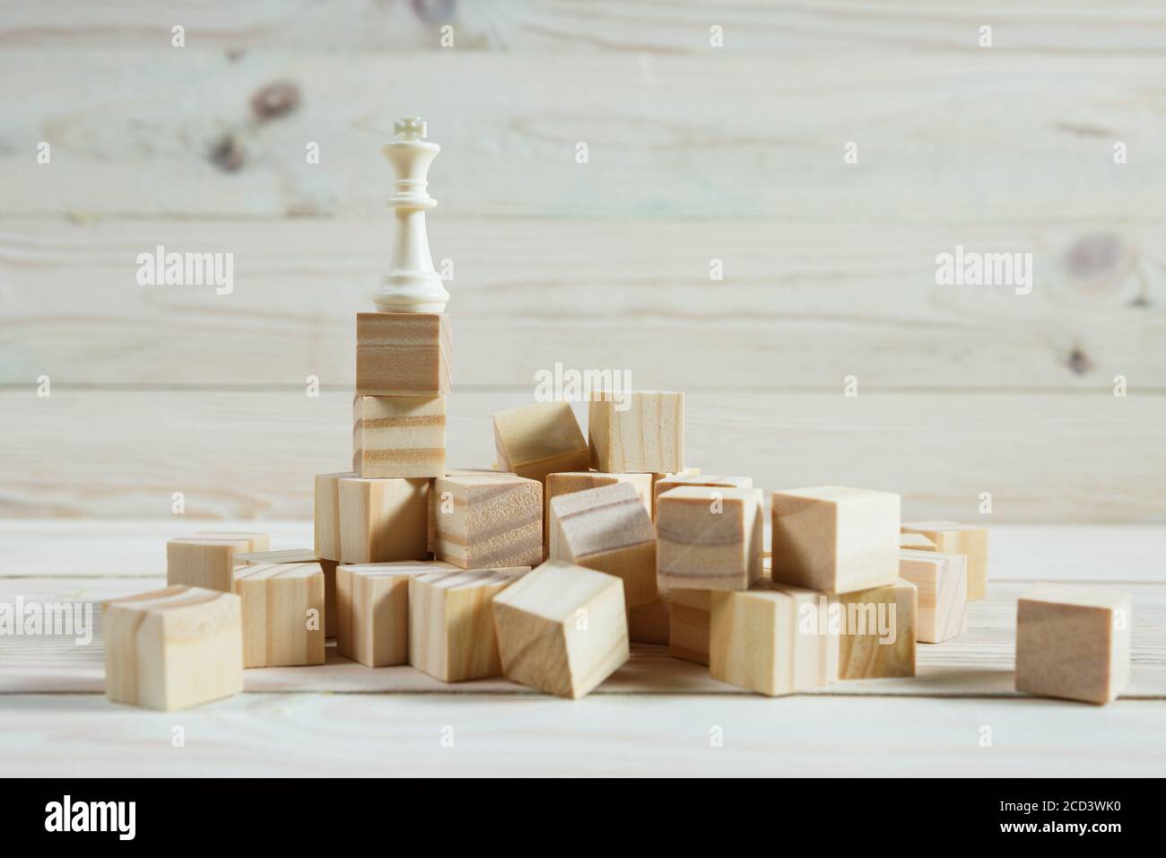 Business hierarchy. Strategy concept with chess pieces. Chess standing ...