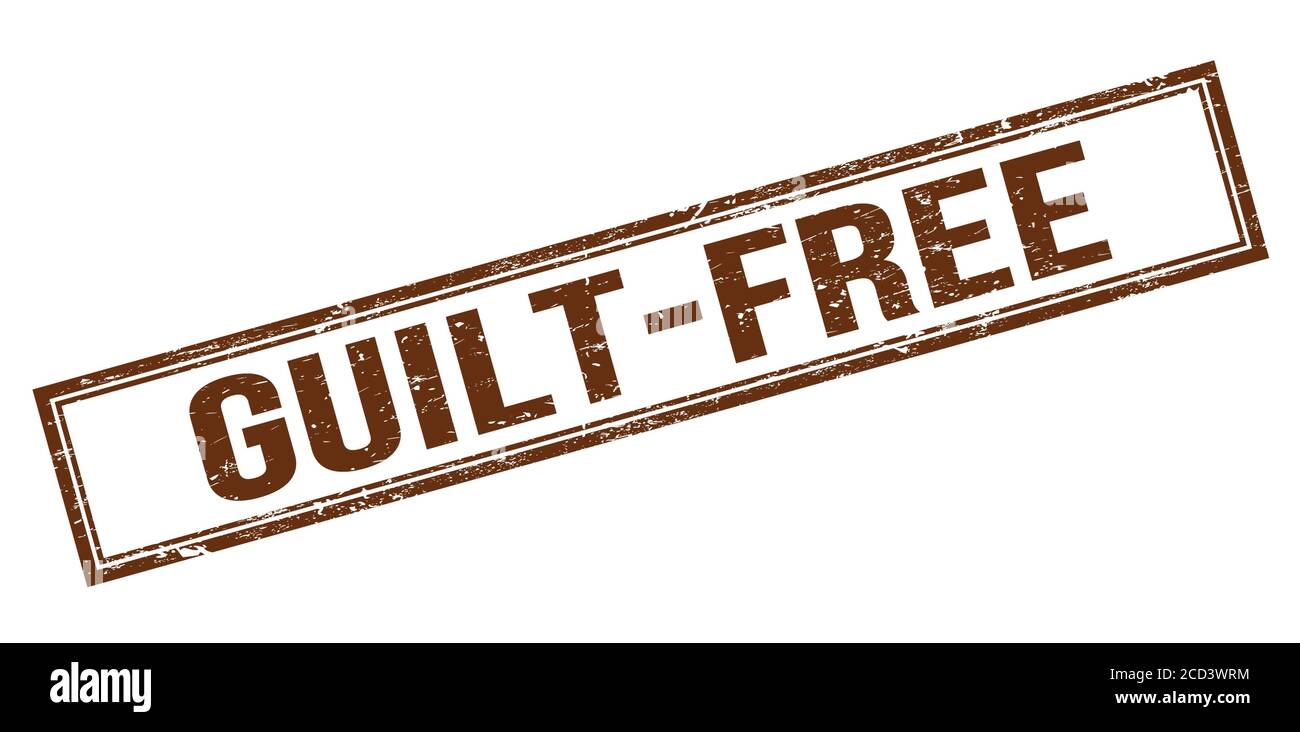 Guilt free word hi-res stock photography and images - Alamy