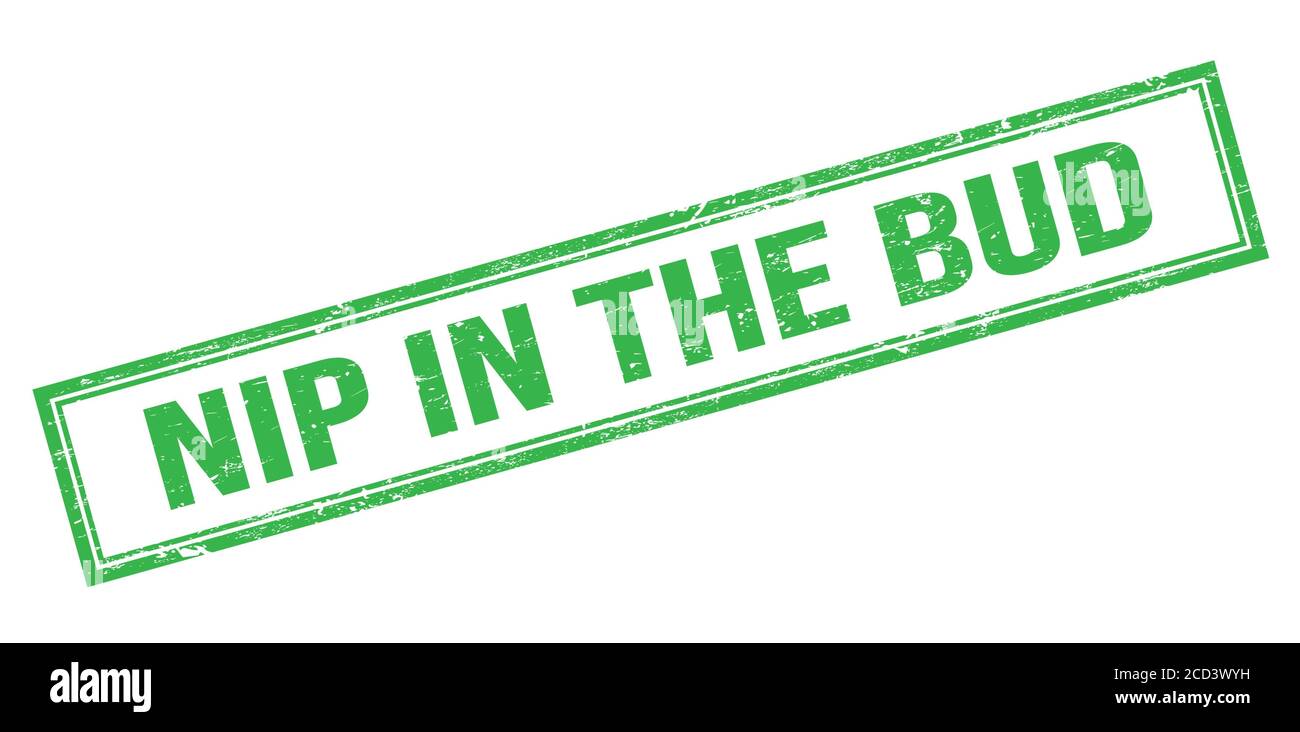 Nip in the bud hi-res stock photography and images - Alamy