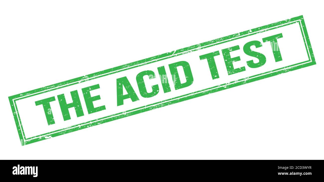 Acid test word hi-res stock photography and images - Alamy