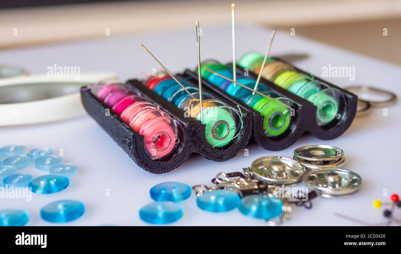 Sewing accessories hi-res stock photography and images - Alamy