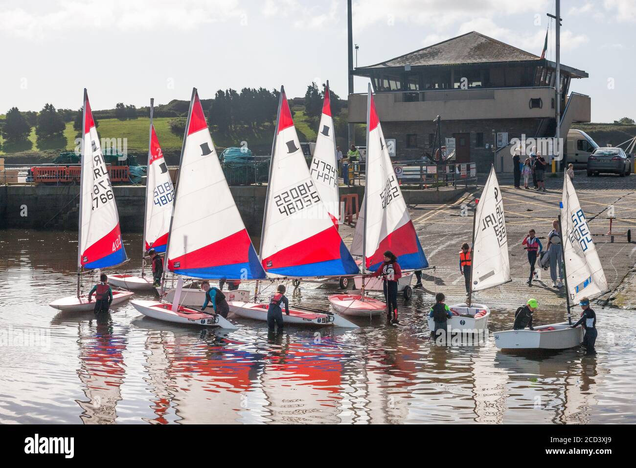 Topper sailboat hi-res stock photography and images - Alamy