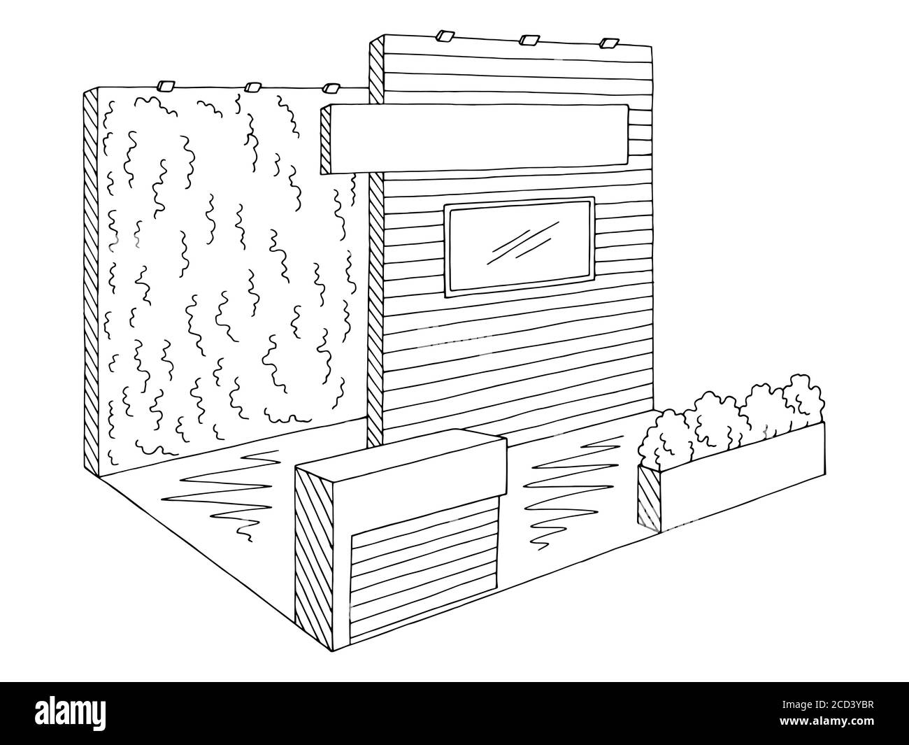 Trade exhibition stand wall Stock Vector Images - Alamy