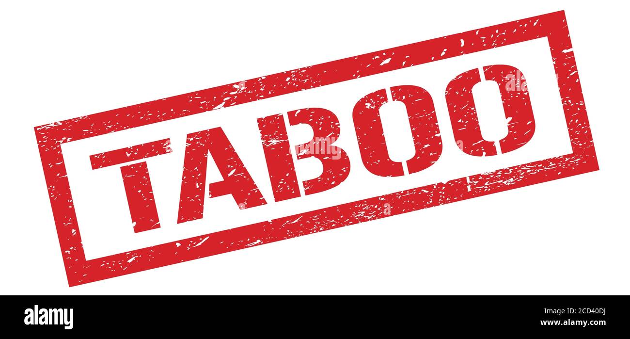 Taboo Cut Out Stock Images & Pictures - Alamy