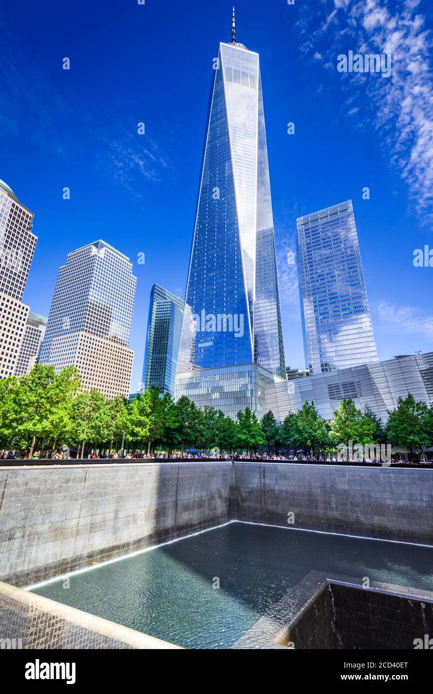 New York, United States of America - Freedem tower, highest building in ...