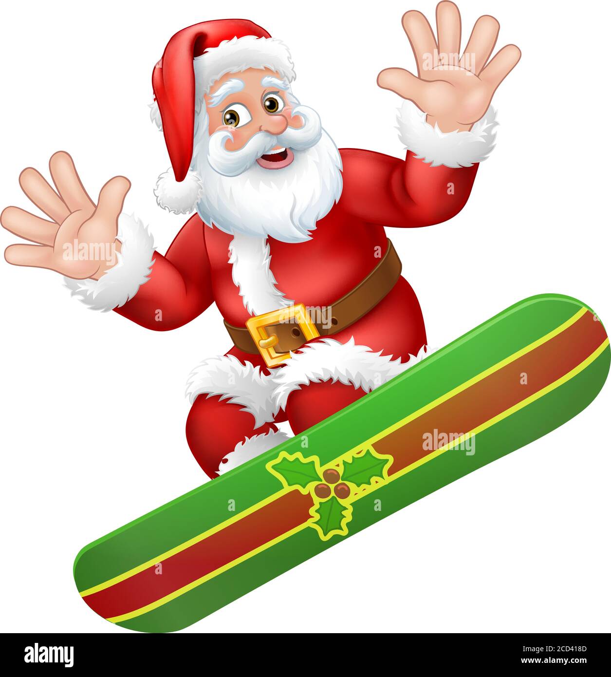 Snowboarding Animated Clipart Happy