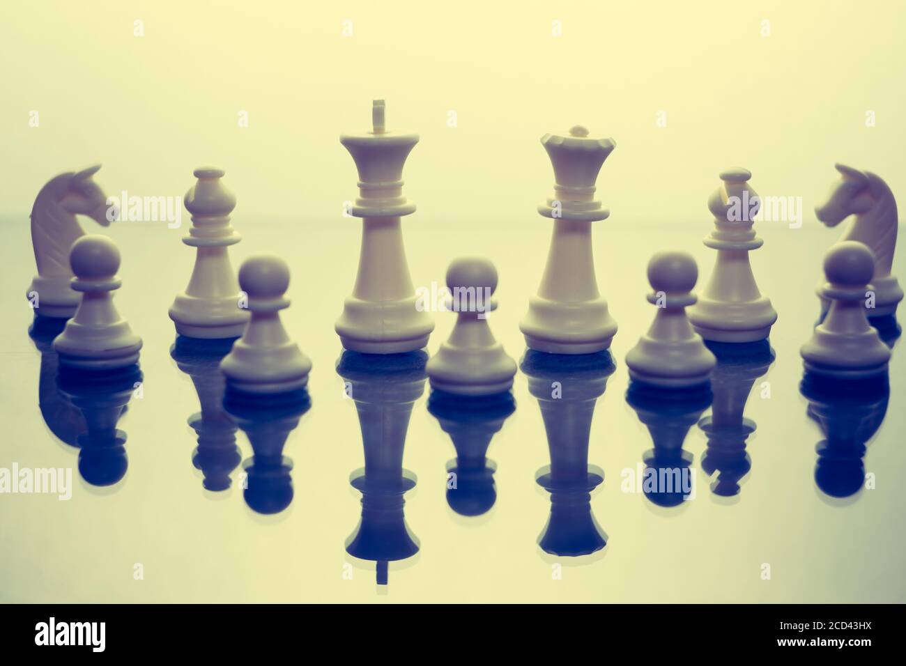 King of a chess game isolated on a white background symbol of a leader ...
