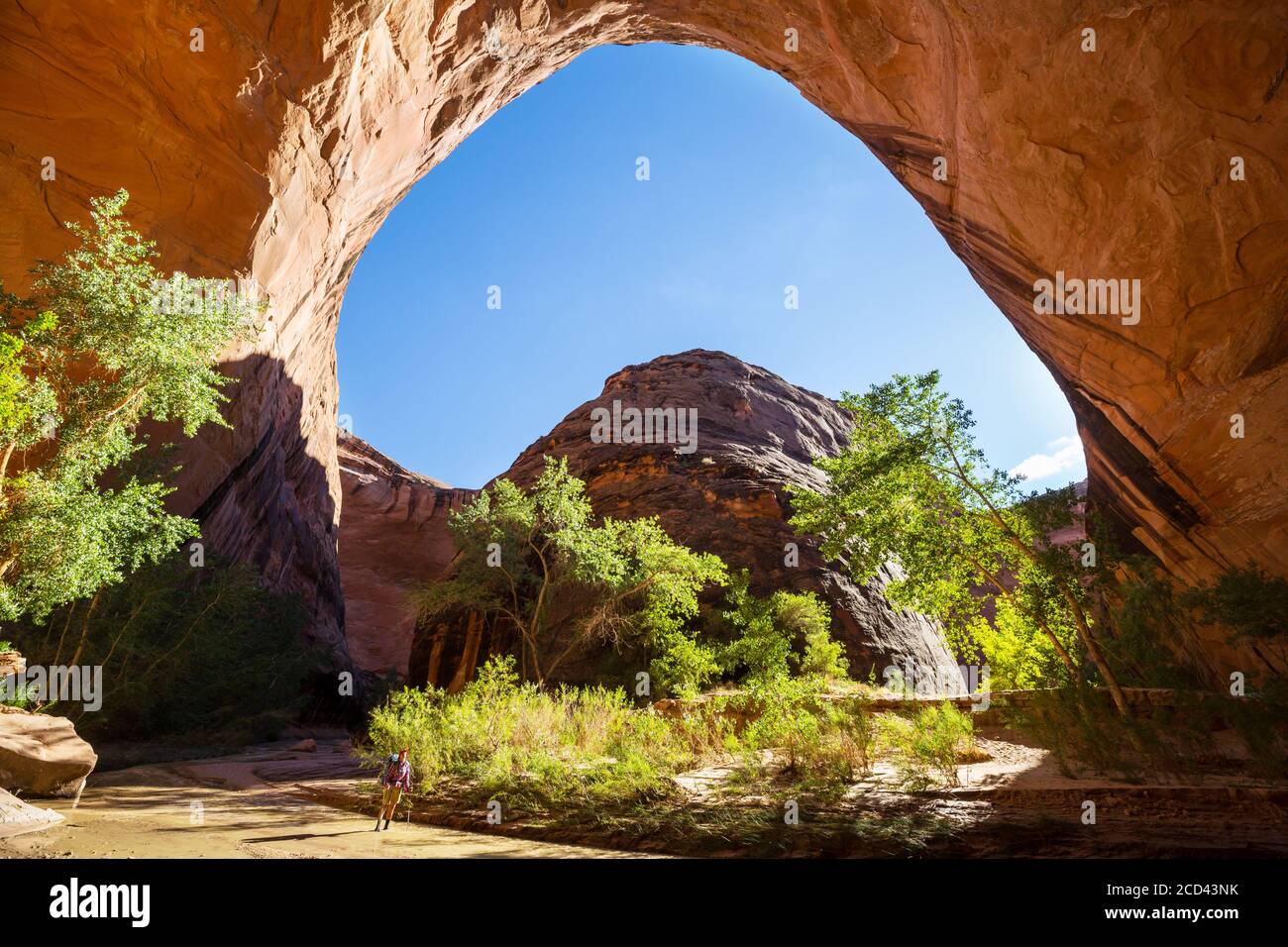 Jacob Hamblin Arch in Coyote Gulch, Grand Staircase-Escalante National ...