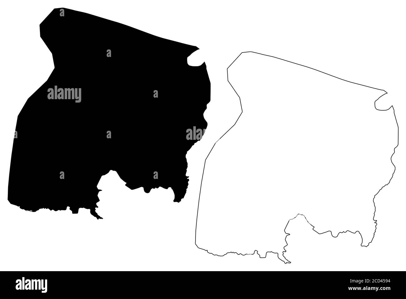 Praia City (Republic of Cabo Verde, Cape Verde, Santiago island) map ...