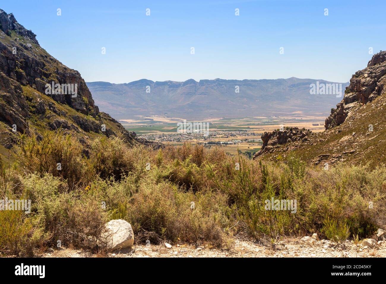 Beautiful landscape in the Mountains of Ceres, Western Cape, South ...