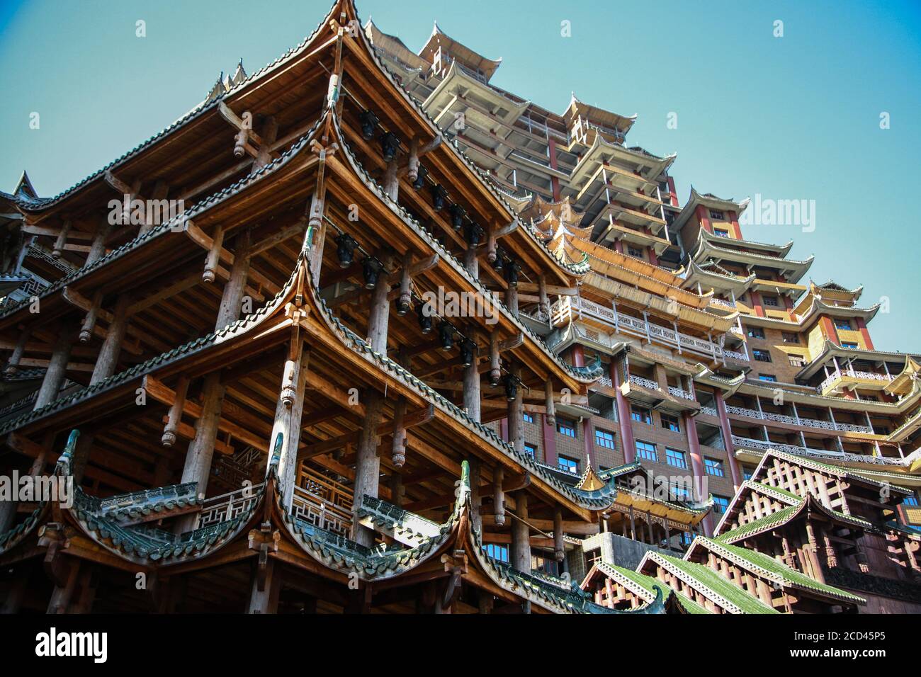 --FILE--A building, which is praised as the world's largest building in ...