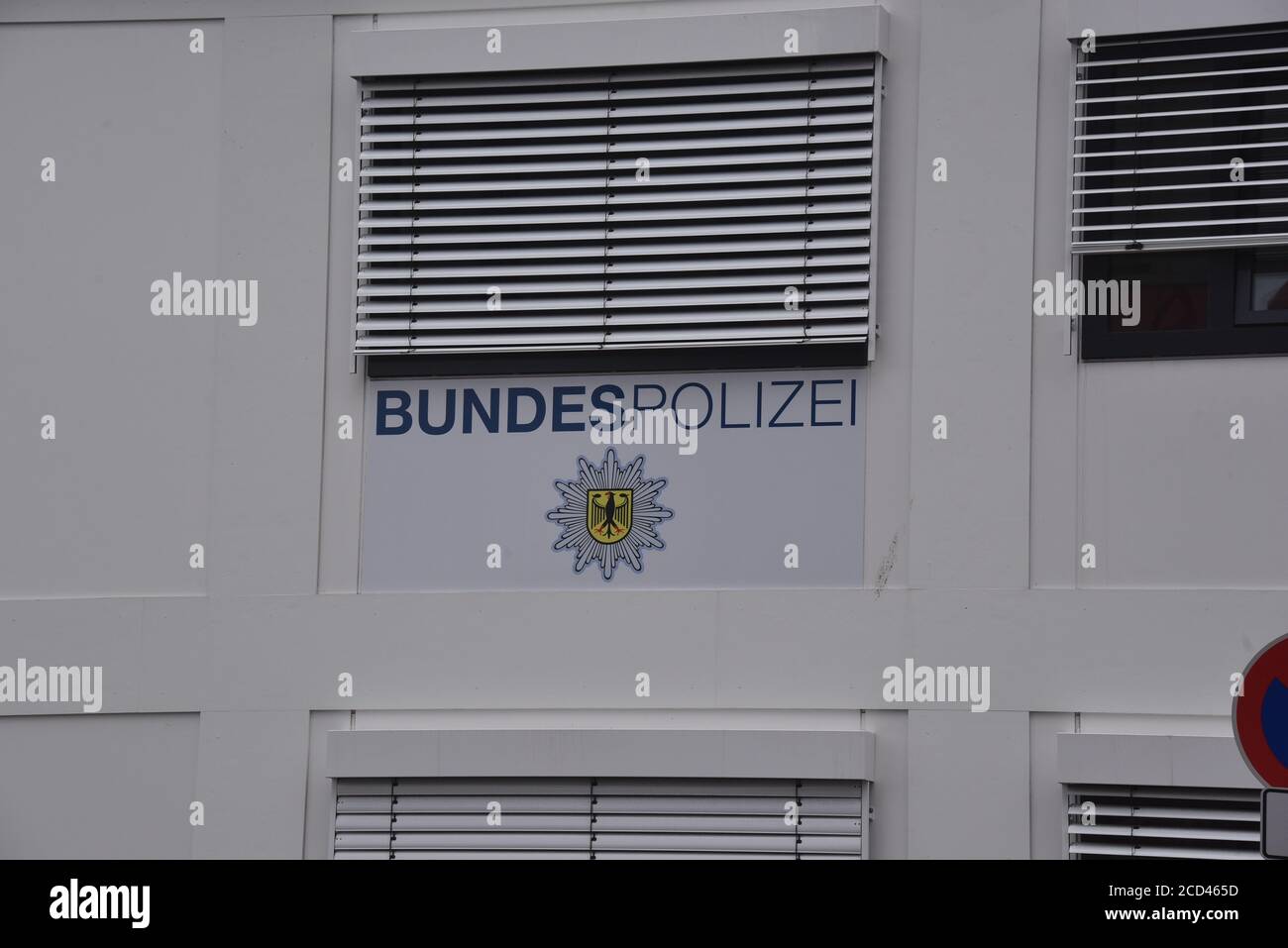 Cologne, Germany. 26th Aug, 2020. Lettering and coat of arms of the ...