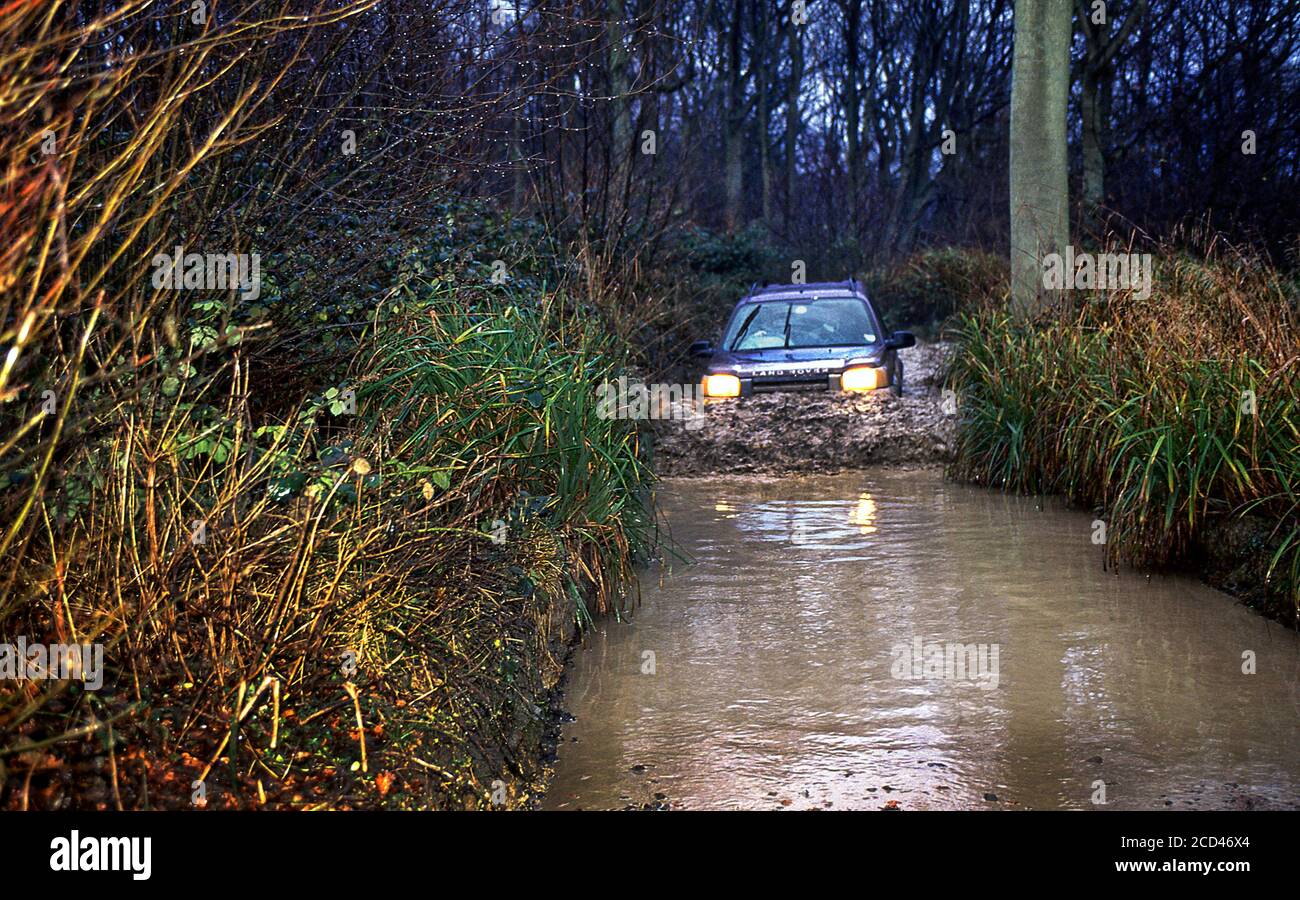 Land Rover Freelander at Eastnor Castle Herefordshire UK1999 Stock ...