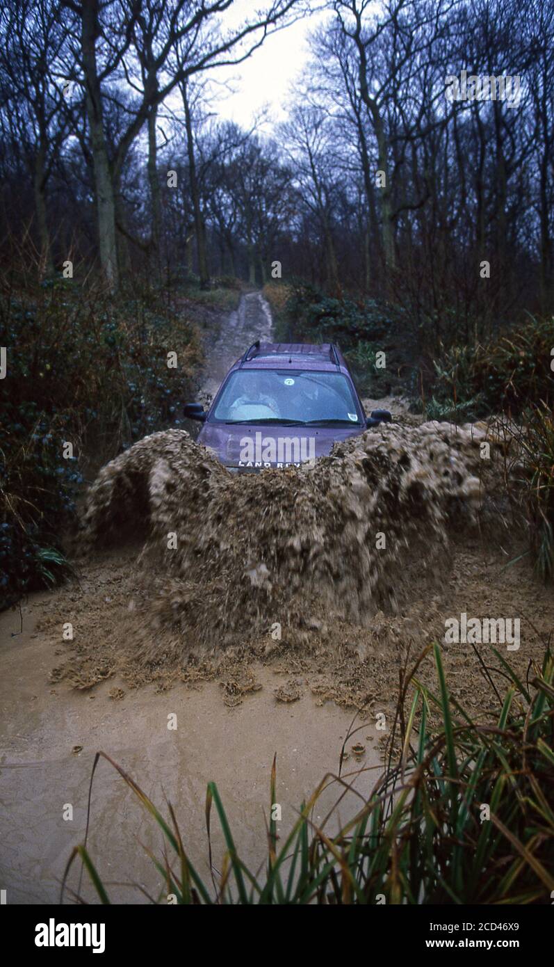 Land Rover Freelander at Eastnor Castle Herefordshire UK1999 Stock ...