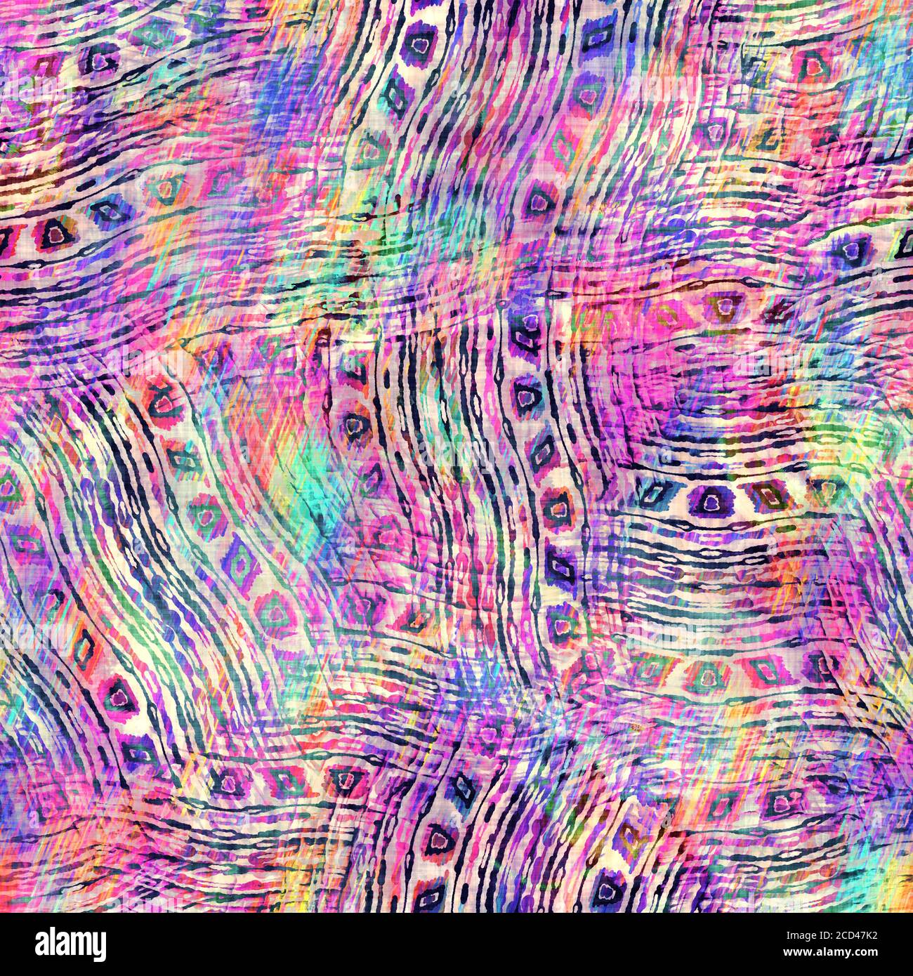Blurry rainbow glitch artistic collage texture background. Irregular ...