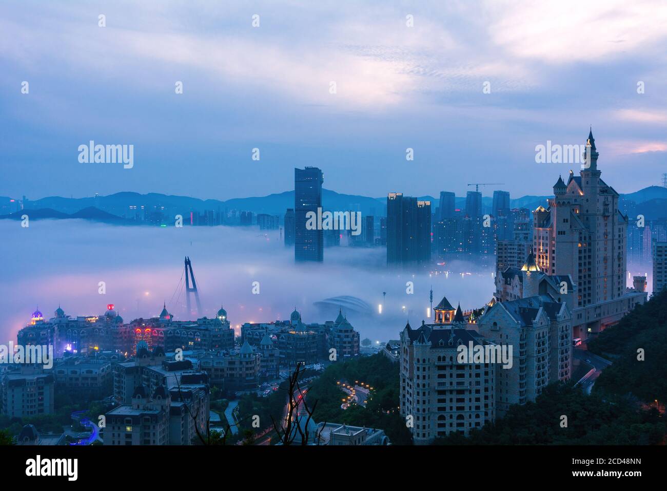 Dalian xinghai bay bridge hi-res stock photography and images - Alamy