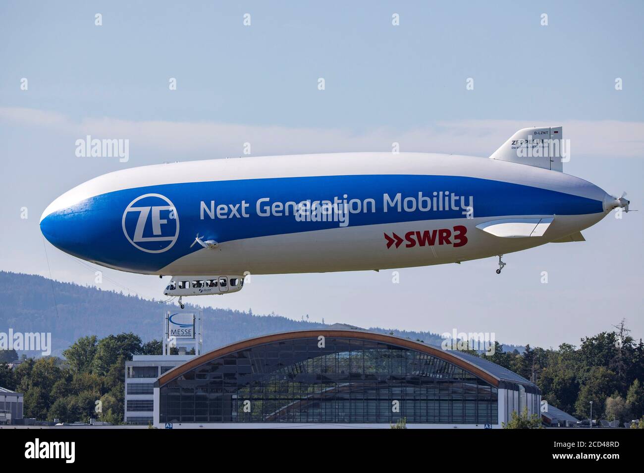 Friedrichshafen, Deutschland. 21st Aug, 2020. Zeppelin 'Next Generation ...