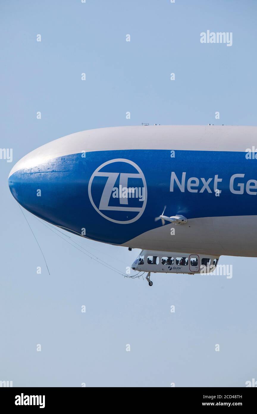 Friedrichshafen, Deutschland. 21st Aug, 2020. Zeppelin 'Next Generation ...