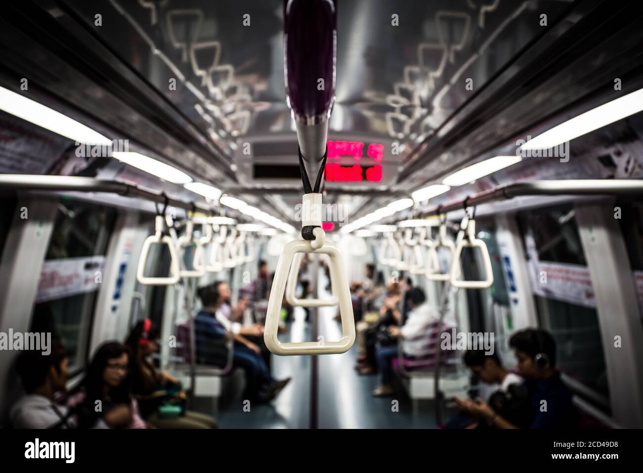 Train Carriage Handle in Singapore Stock Photo - Alamy