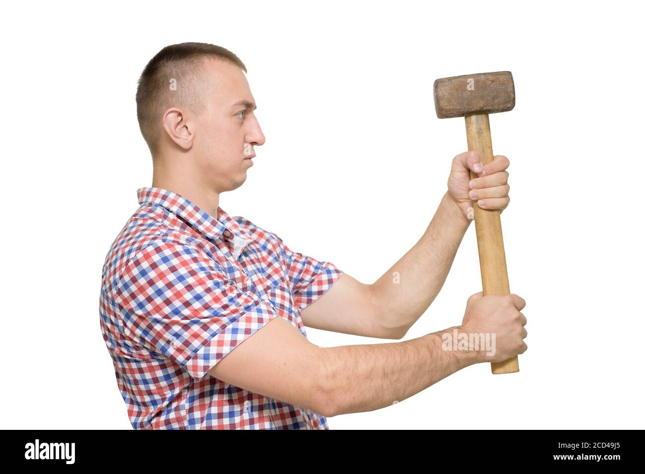 Sledgehammer Breaking High Resolution Stock Photography and Images - Alamy