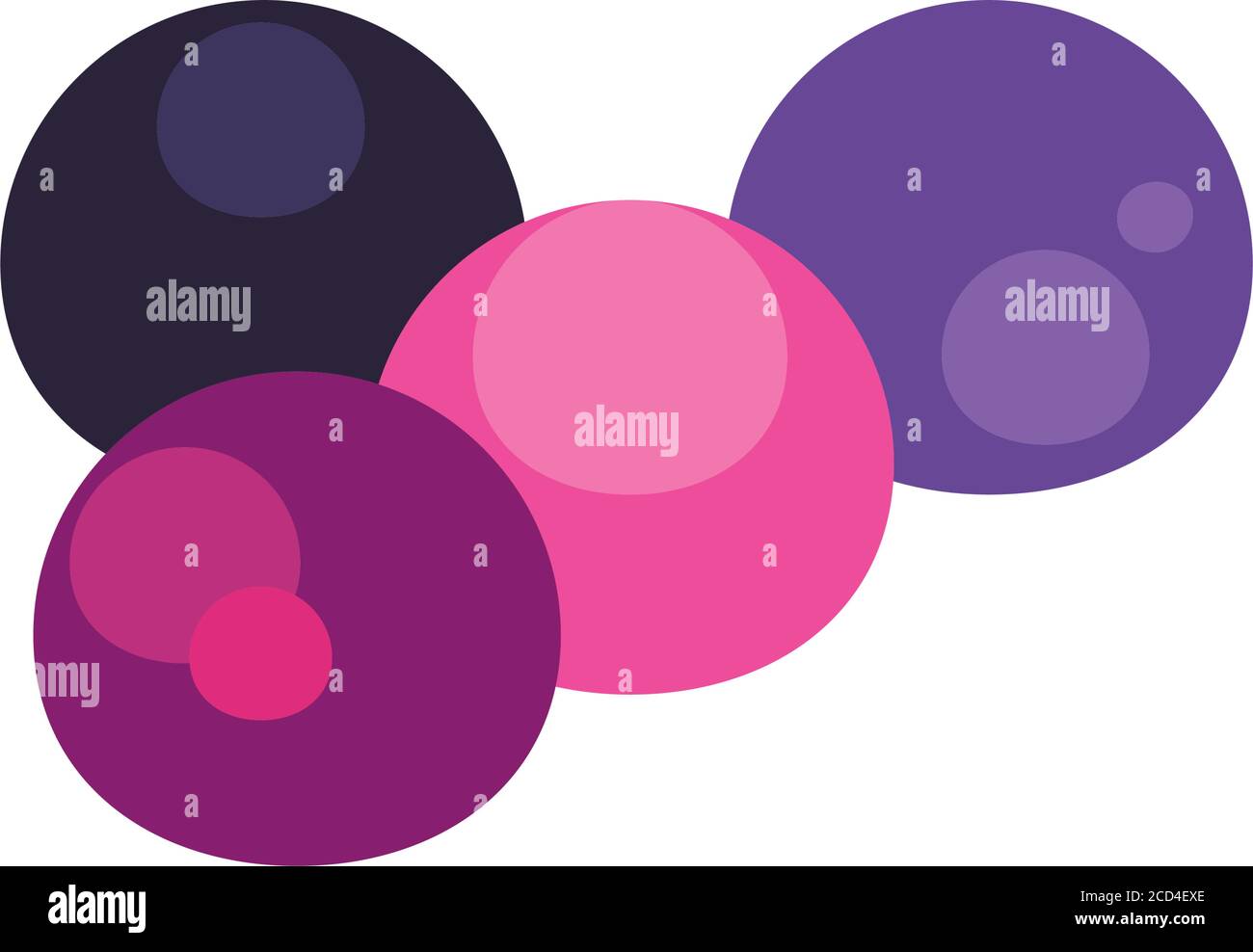 Sugar spheres Stock Vector Images - Alamy