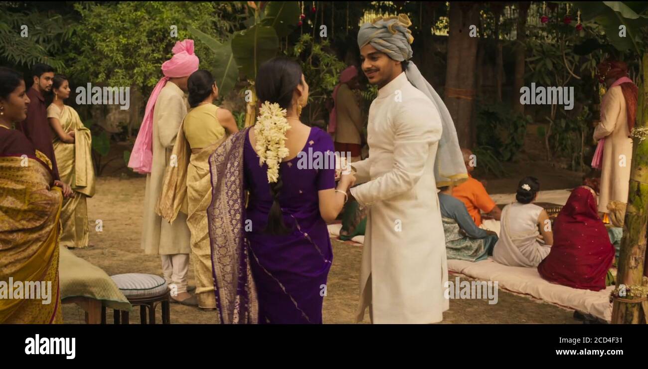 London.UK. Tanya Maniktala and Ishaan Khatter in ©BBC TV series, A ...