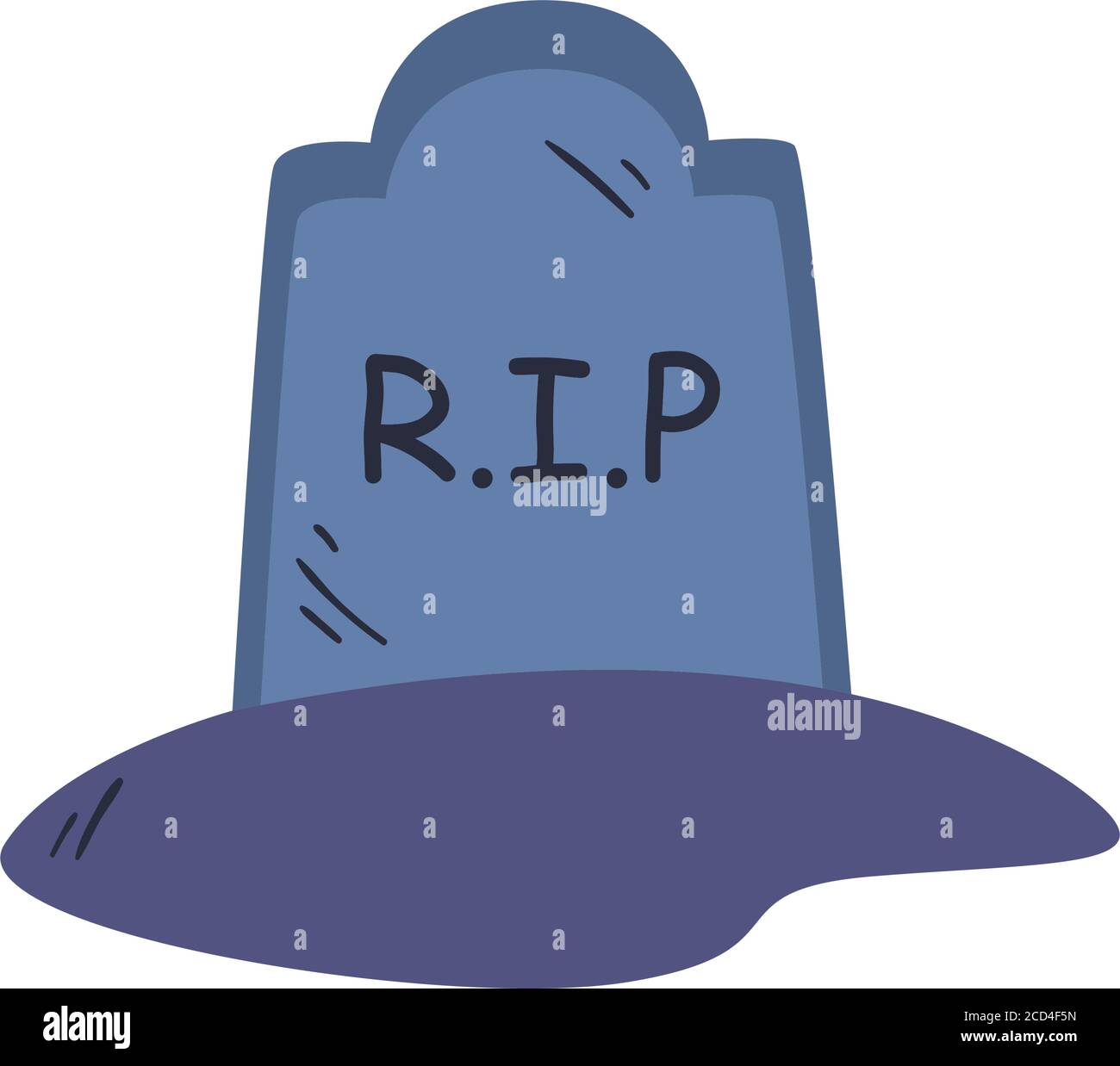 grave free form style icon design, death tomb cementary and scary theme ...