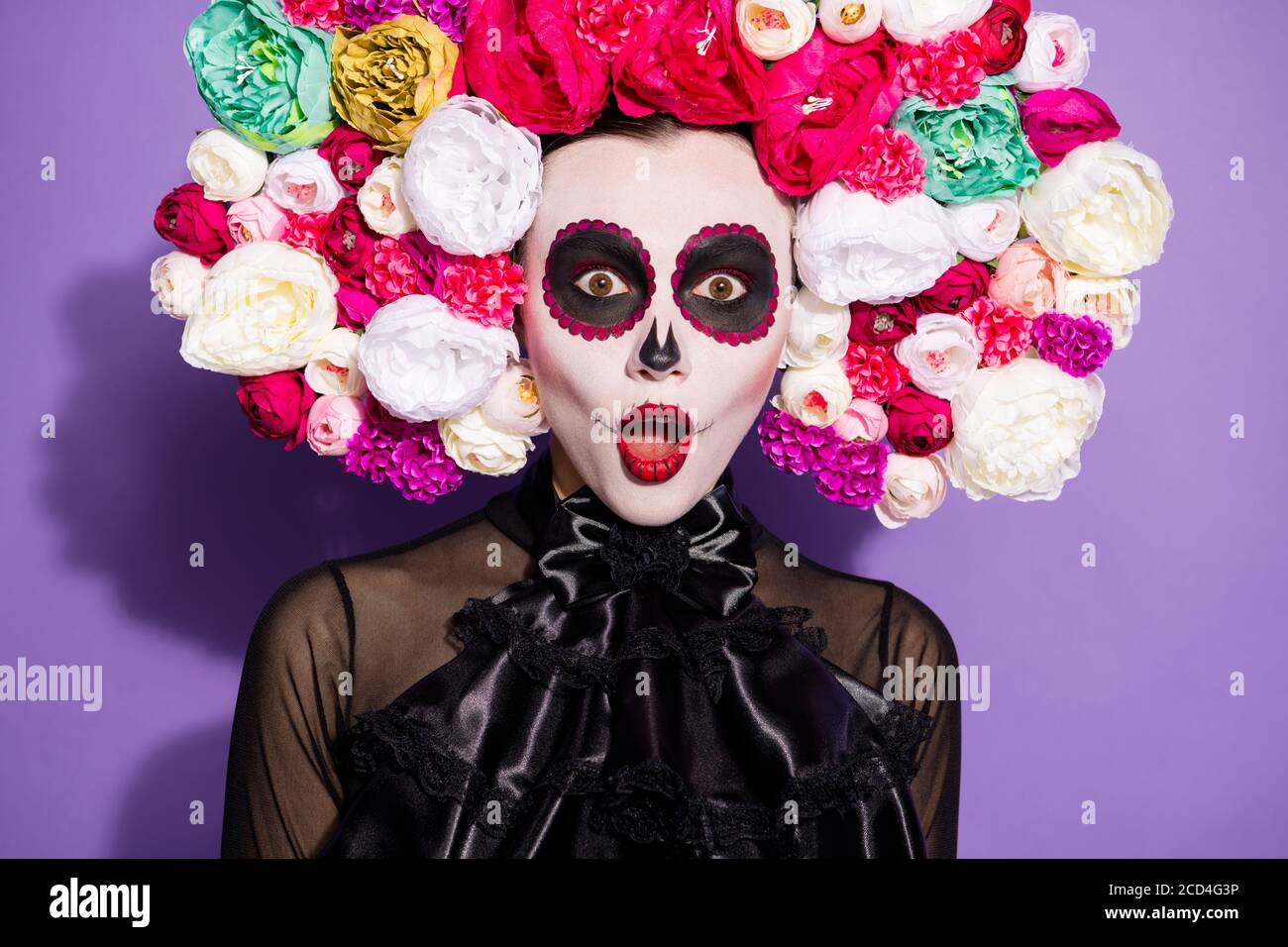 Skeleton Bride Makeup