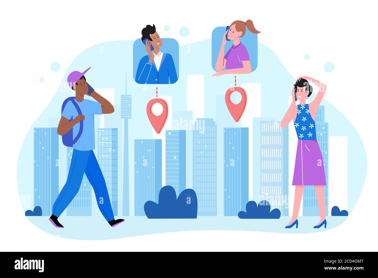 Cartoon people hi-res stock photography and images - Alamy