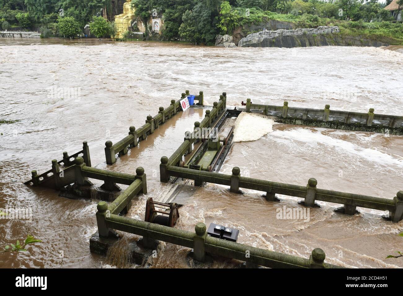 Darong Bridge which was built in Ming dynasty and a local landmark in ...