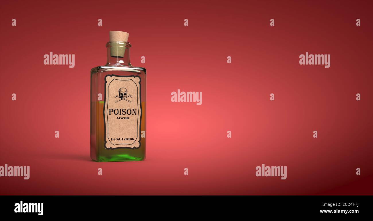 Poison bottle antique hi-res stock photography and images - Alamy