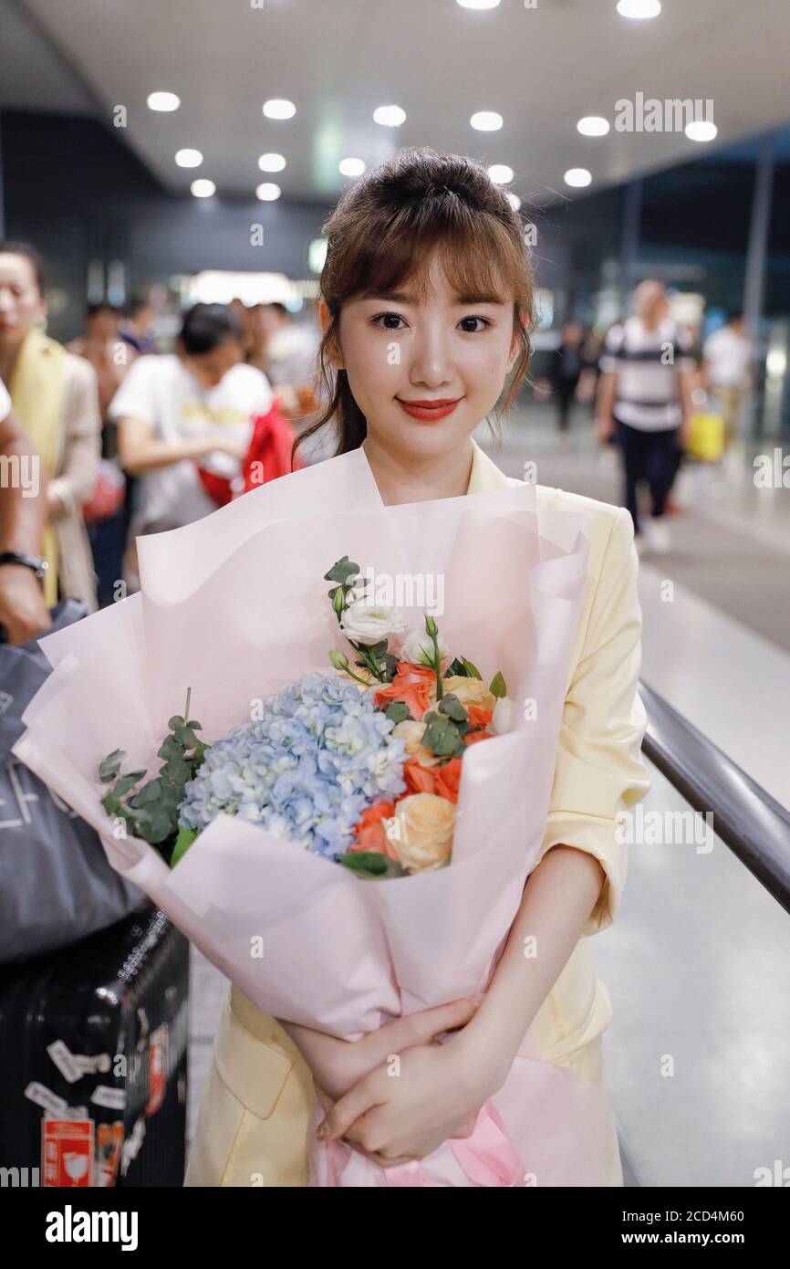 Chinese actress Mao Xiaotong, also known as Rachel Momo, shows up with ...