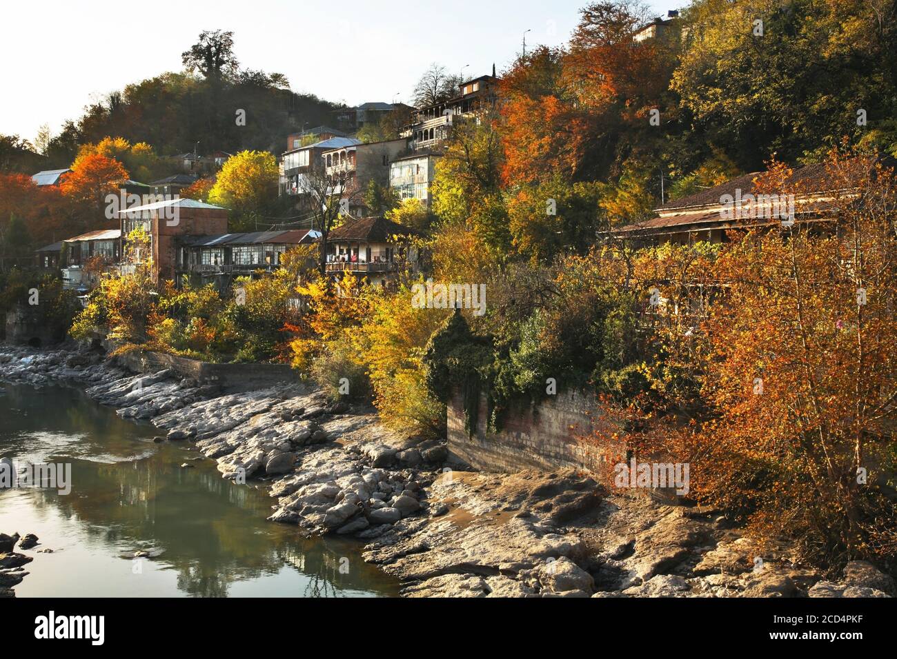View of Kutaisi. Imereti Province. Georgia Stock Photo - Alamy