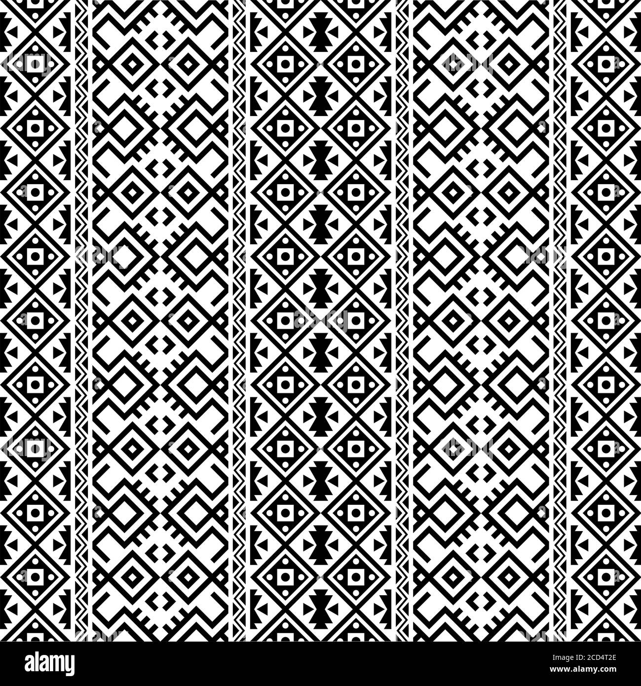 Traditional seamless ethnic pattern texture design vector in vertical ...