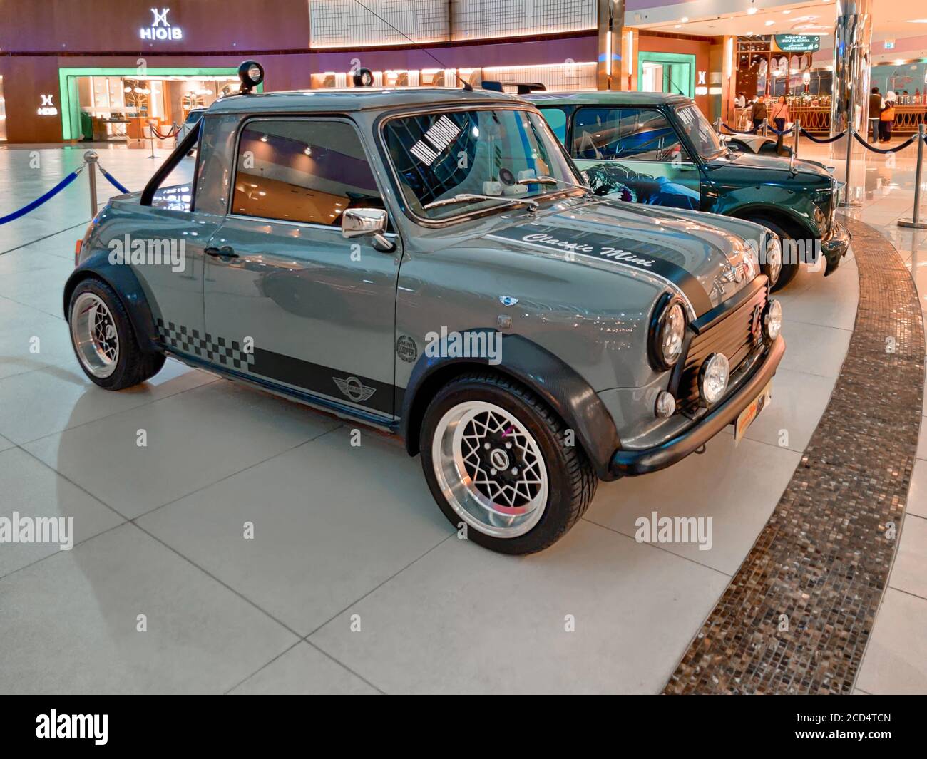 modified and unique Mini Cooper S turbo displayed in a show | Cool and ...