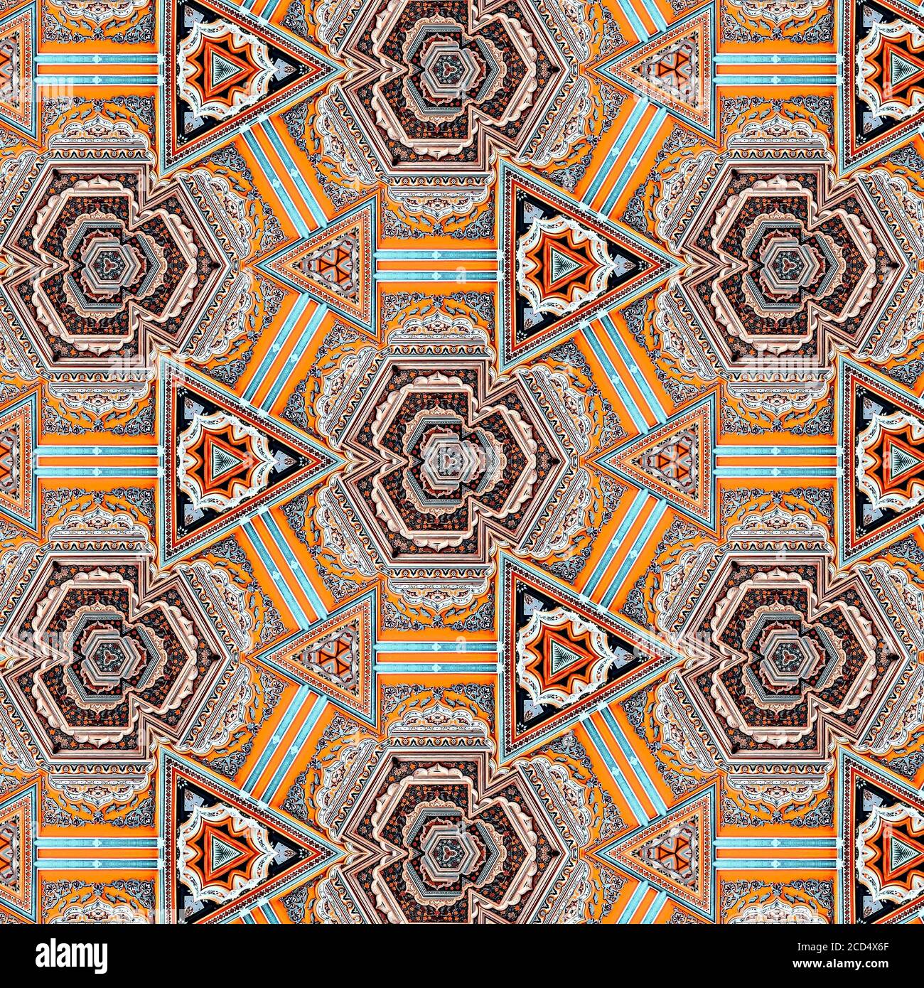 Beautiful illustration of multicolored patterns and designs. Concept of ...