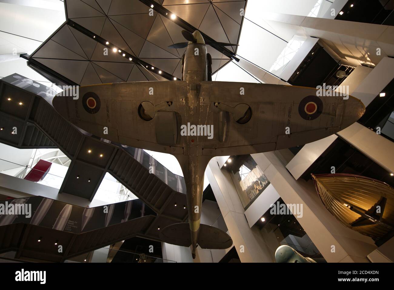 Suspended spitfire hi-res stock photography and images - Alamy
