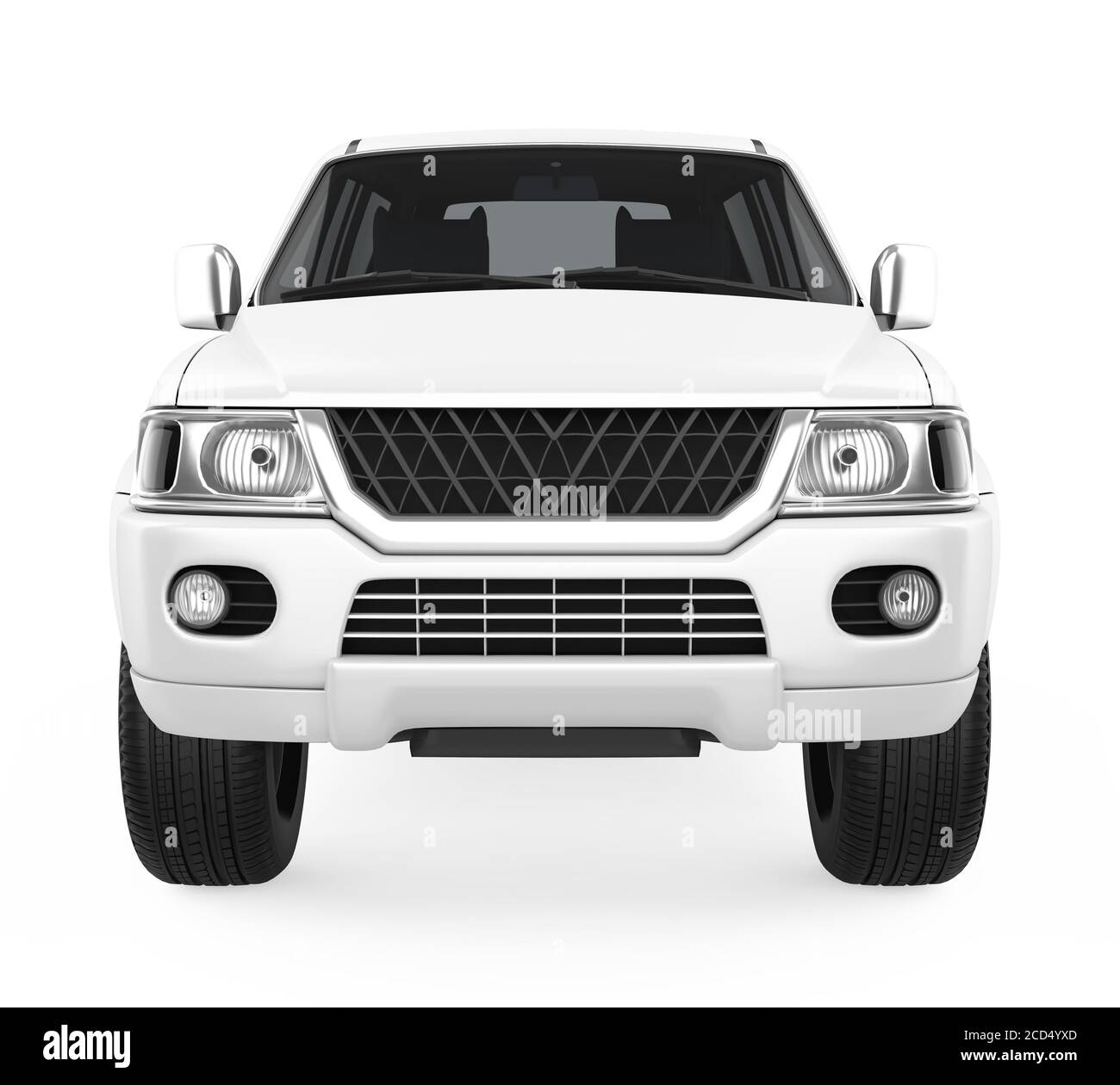SUV Car Isolated Stock Photo - Alamy