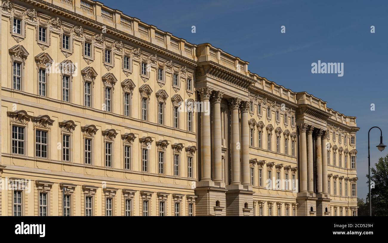 The Southern Facade Of The Humboldt Forum At The Newly Reconstructed
