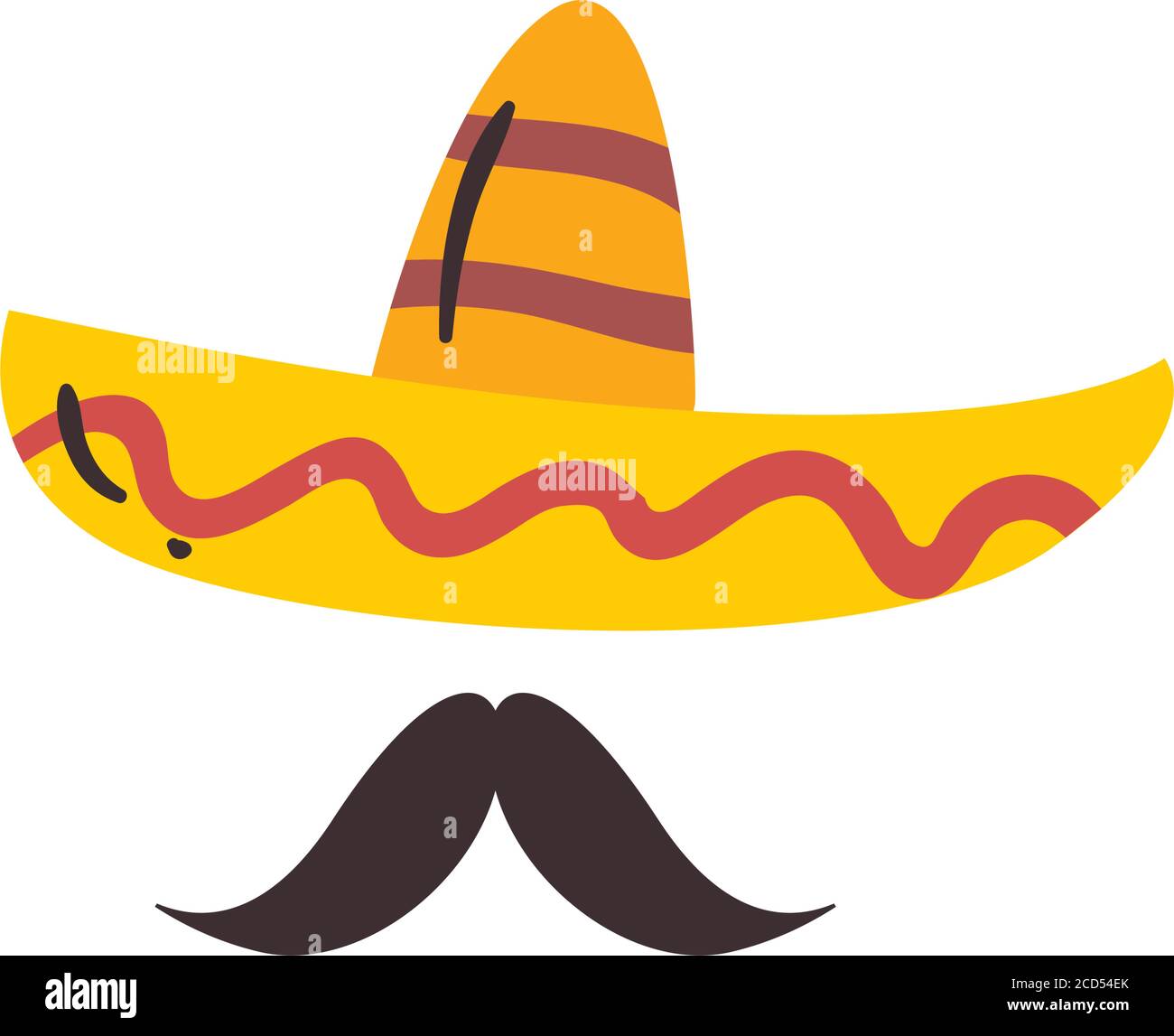 Mexican Mustache Clip Art