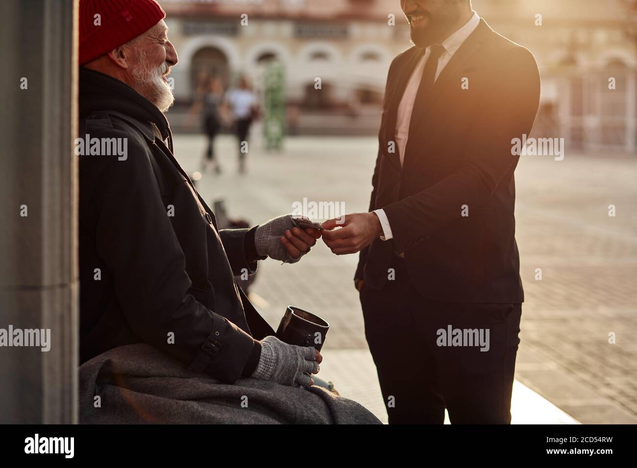 Rich people homeless hi-res stock photography and images - Alamy