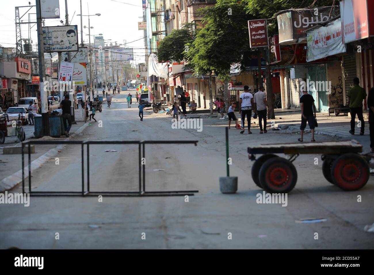 Al-Nuseirat Refugee Camp, The Gaza Strip, Palestine. 26th Aug, 2020. Al ...
