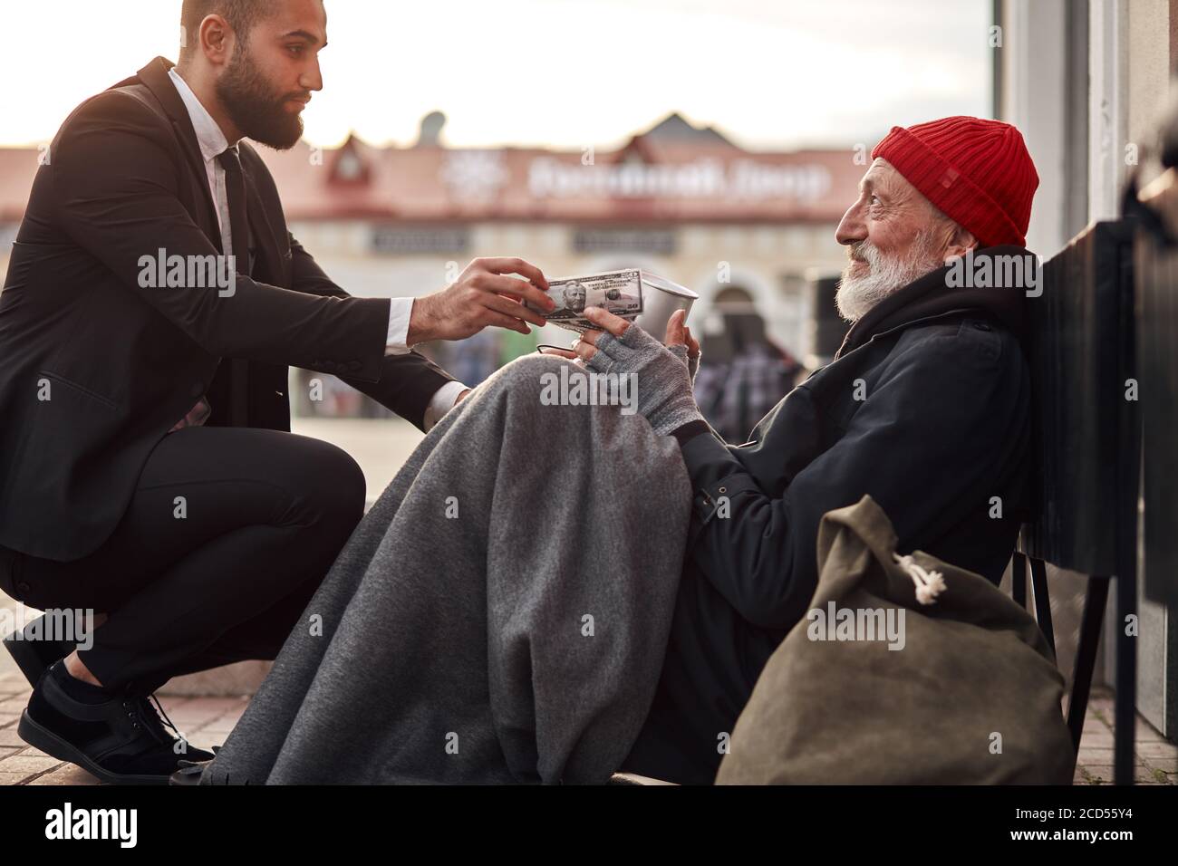 Rich People Homeless High Resolution Stock Photography and Images - Alamy