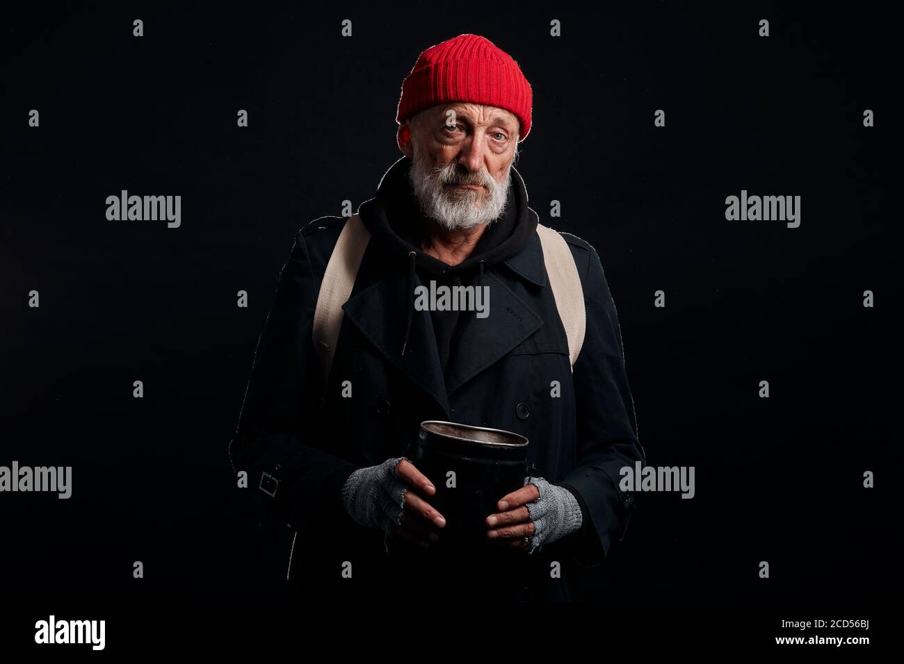Homeless veteran begging hi-res stock photography and images - Alamy
