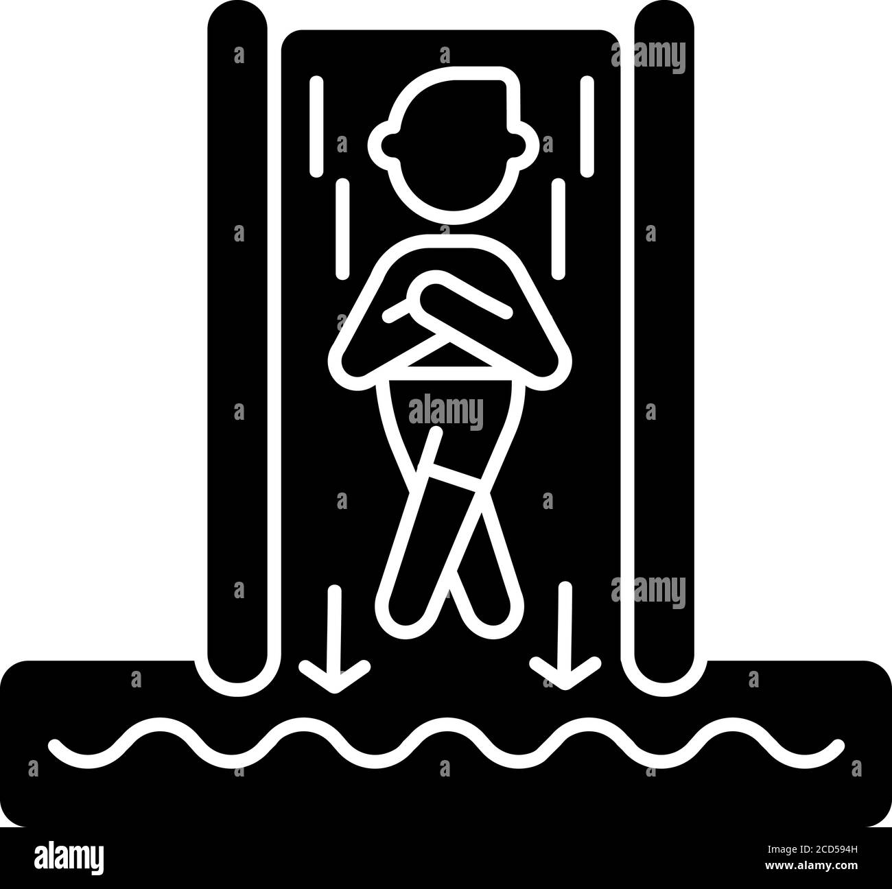 Speed slide black glyph icon Stock Vector Image & Art - Alamy