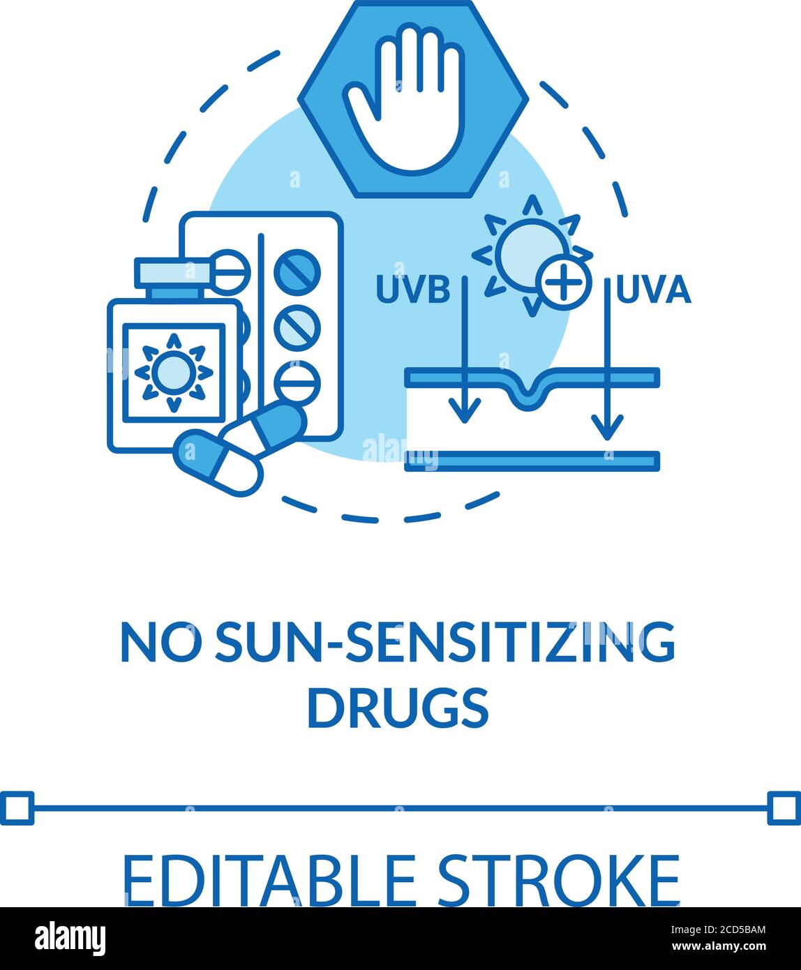 Phototoxicity Stock Vector Images - Alamy