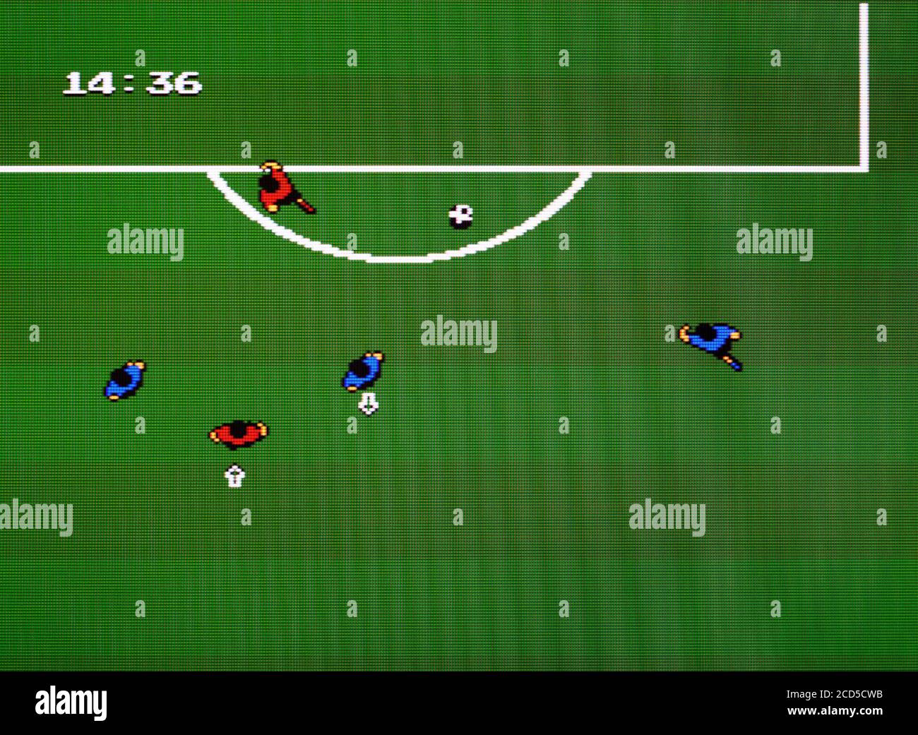 Exciting Soccer - Nintendo Famicom Disk System Videogame - Editorial ...