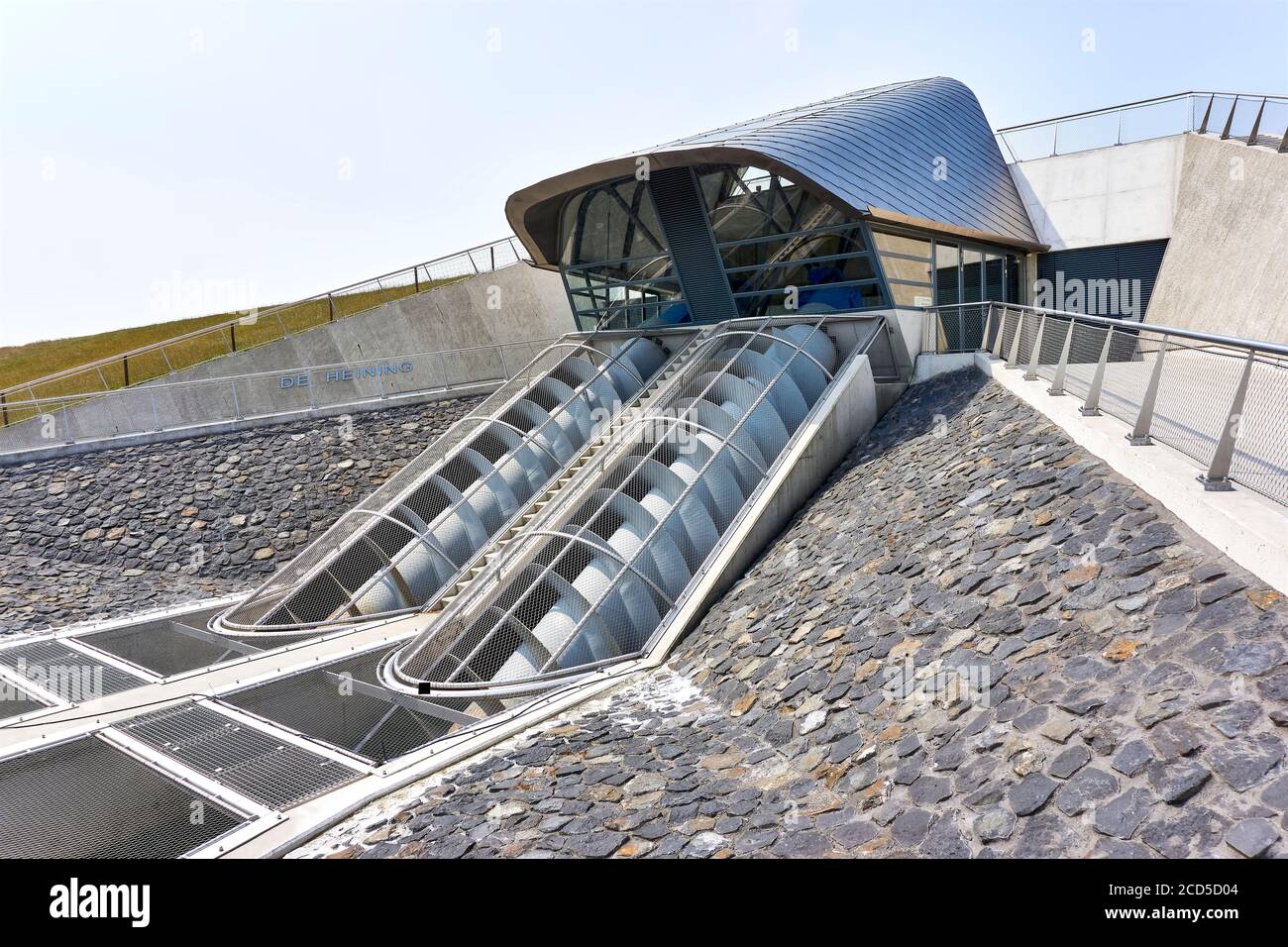 De Heining is a pumping station on the seawall near Marrum. It ...