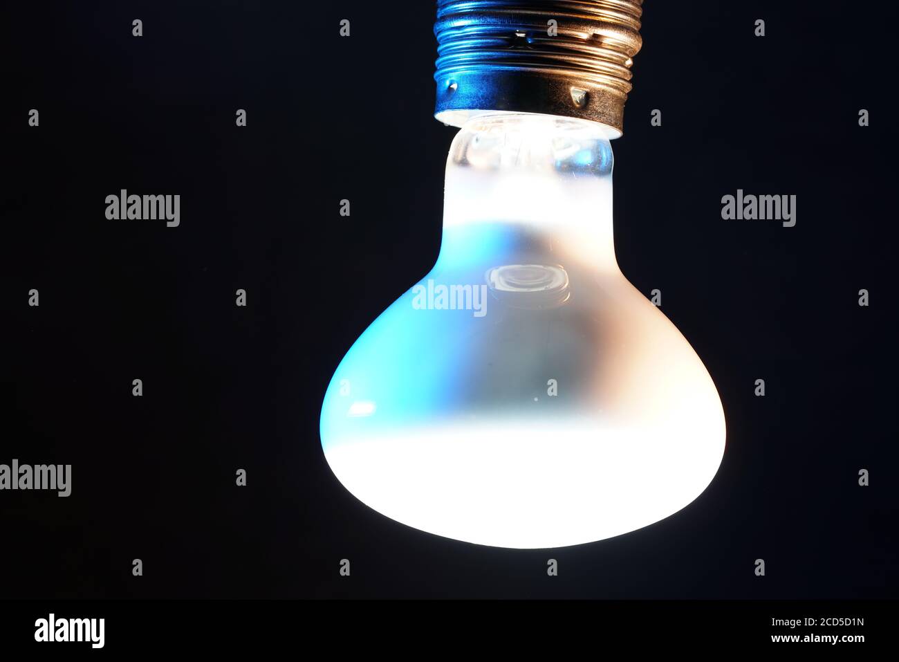 Closeup shot of an electric light bulb Stock Photo - Alamy