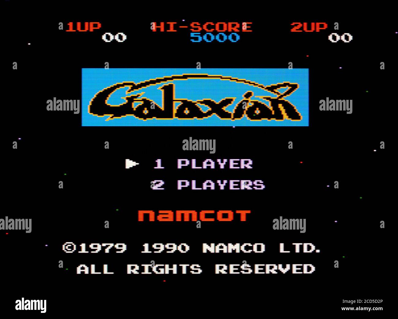 Galaxian - Nintendo Famicom Disk System Videogame - Editorial use only ...